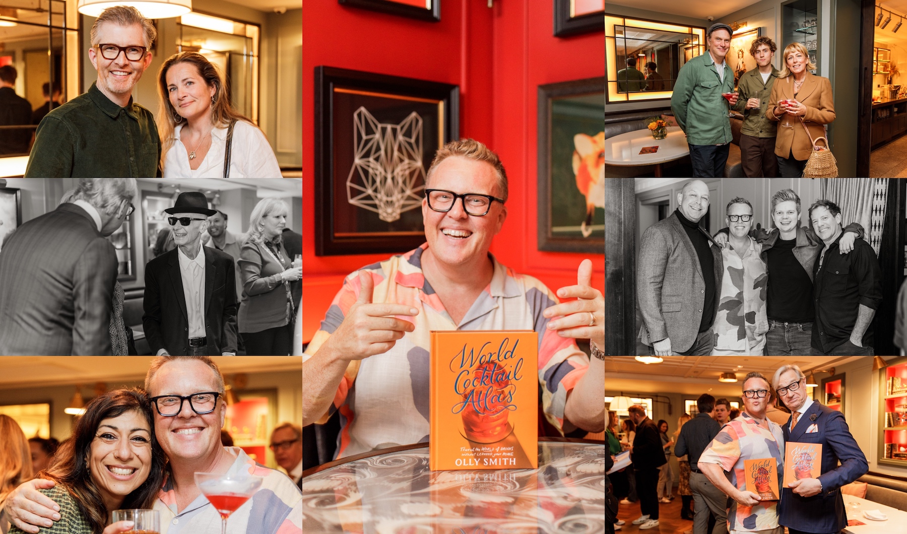 World Cocktail Atlas Launch Party! - Olly Smith